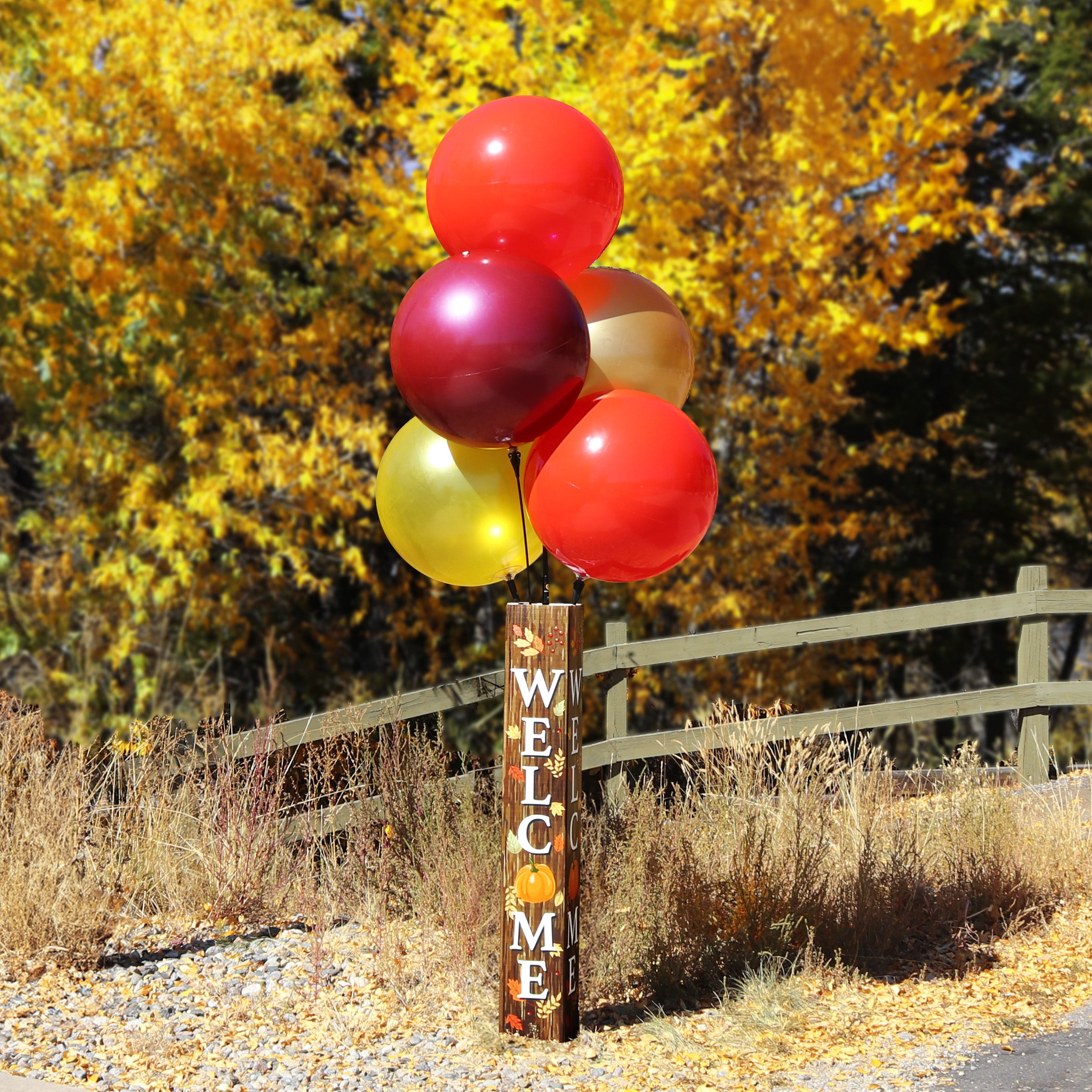 DuraBalloon® 5-Balloon Cluster Pole Kit - with Pole Cover – Balloon ...